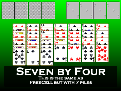 Play FreeCell Type Solitaire Games